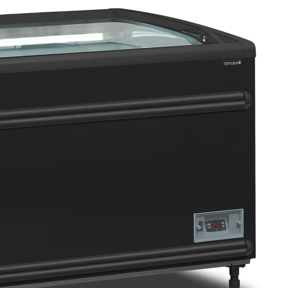 Black Supermarket Cooler / Freezer SFI145B-CF VS – NordeleGastro